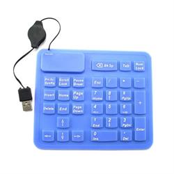 Sonic Informed | Peripherals | ISONIC FLEXIBLE NUMERIC KEYPAD BLUE